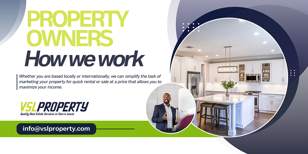 Information for Landlords - Find out how VSL PROPERTY works